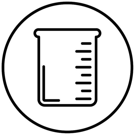 Premium Vector Beaker Vector Illustration
