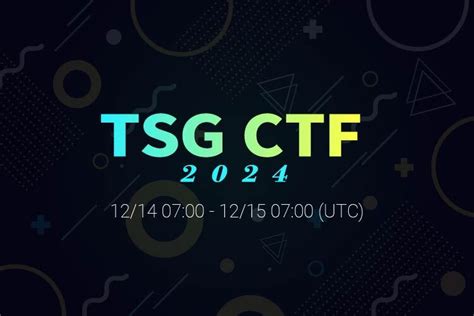 github tsg ut tsgctf the full set of files that supported tsg ctf challenges