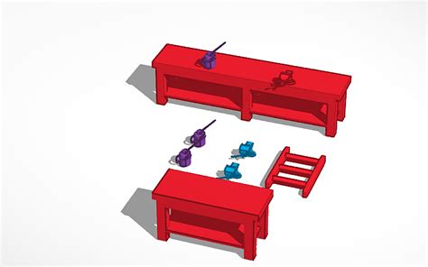 3d Design Work Benches Tinkercad