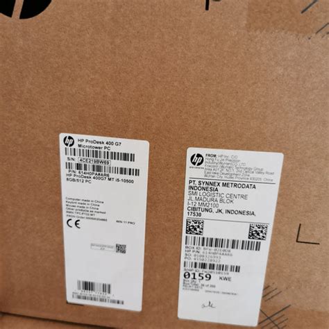 Jual Hp Prodesk G Mt Pc Jakarta Barat Intikomstore Tokopedia