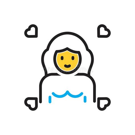 Multi Color Icon For Girlfriend Gill And Lover Stock Illustration Illustration Of Logotype