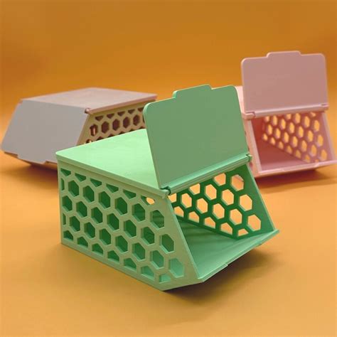 3d Printable Storage Bin With Lid