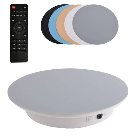 주얼리 제품 디스플레이용 전기 회전 턴테이블 디스플레이 스탠드 360 도 회전 사진 Pvc 3d 스캔 팬사진 스튜디오 액세서리 Aliexpress