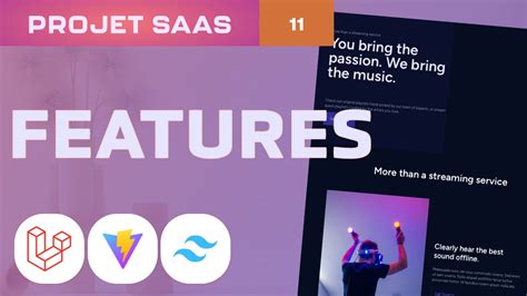 Features Page Saas Laravel And Vuejs Youtube
