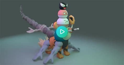 Day 11 Of Fusing Every Gen 1 Pokemon Into One Album On Imgur