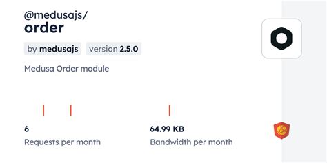 Medusajs Order Cdn By Jsdelivr A Cdn For Npm And Github
