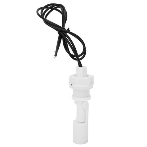 2pcs Water Level Sensor Switch Side Mounted White Pp Plastic Liquid Float Switch 16mm Dc0 110v