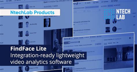Ntechlab Has Released A New Product Findface Lite The Integration Ready Software With Face