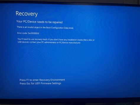 Cant Boot Into Windows 11 Because Of Boot Configuration Data R