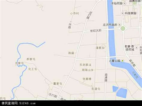 辽宁省庄河市地图 庄河市 庄河市 大山谷图库