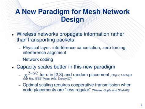 Ppt A General Algorithm For Interference Alignment And Cancellation