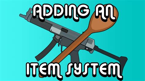 Adding Items To My Game The Commandonuts Devlog Youtube