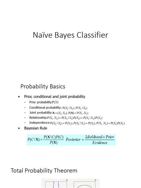 L1 Naïve Bayes Classifier Pdf Applied Mathematics Mathematical And Quantitative Methods