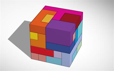 3d Design Cube Puzzle Solution Tinkercad