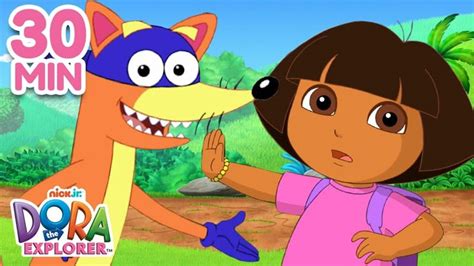 Swipers Sneakiest Swipes Minutes Dora The Explorer Dora The Explorer Dora Dora Swiper