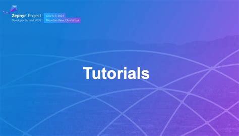 Intro To Zephyr Rtos Zephyr Project