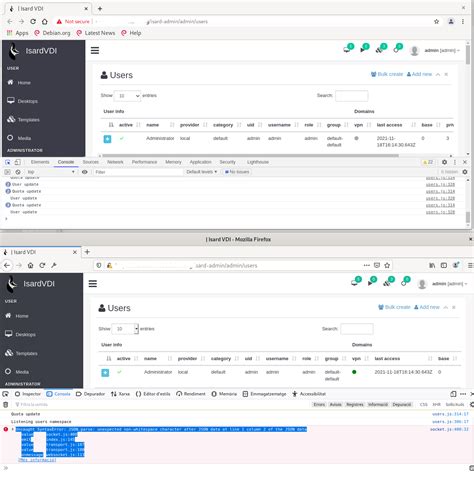 messages correctly parsed with chromium but not in firefox · issue
