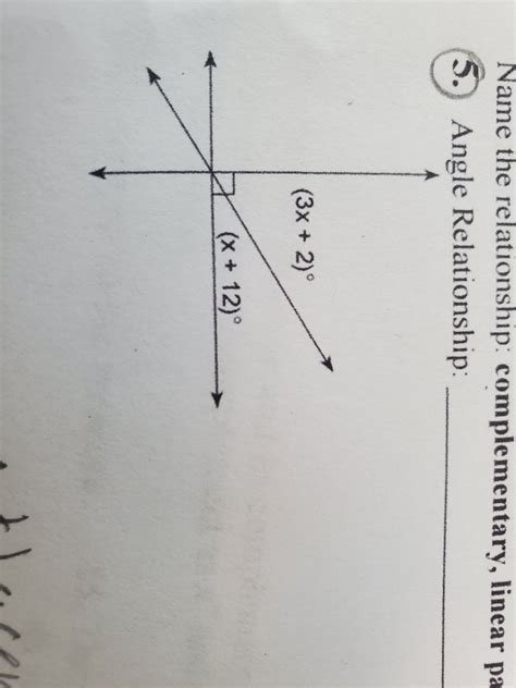 Answered Name The Relationship Complementary … Bartleby