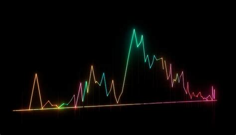 Premium Photo Background With Index Graph On Black Background