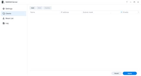Mikrotik Configure Authentication With Synology Radius Server