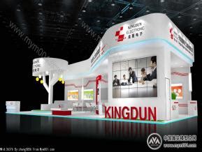 金盾电子消防安防 展览模型总网