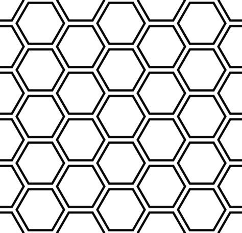 Premium Vector Seamless Honeycomb Pattern Vector Background Hexagonal