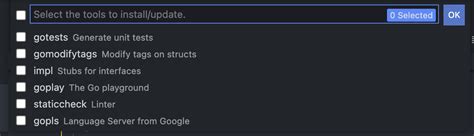 go install update tools does not include dlv · issue 2339 · golang vscode go · github