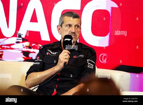 monte carlo monaco 26th may 2023 guenther steiner ita moneygram haas f1 team f1 grand