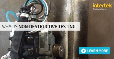 Intertek On Linkedin Non Destructive Testing Ndt Services