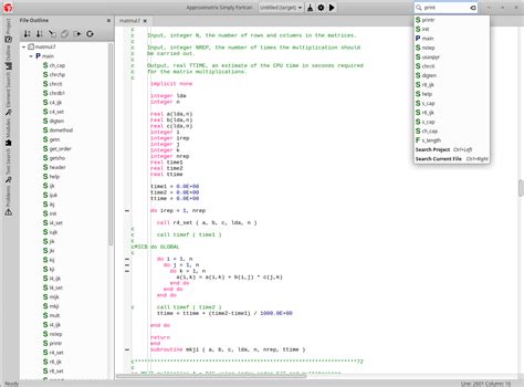 install simply fortran on pop os using the snap store snapcraft