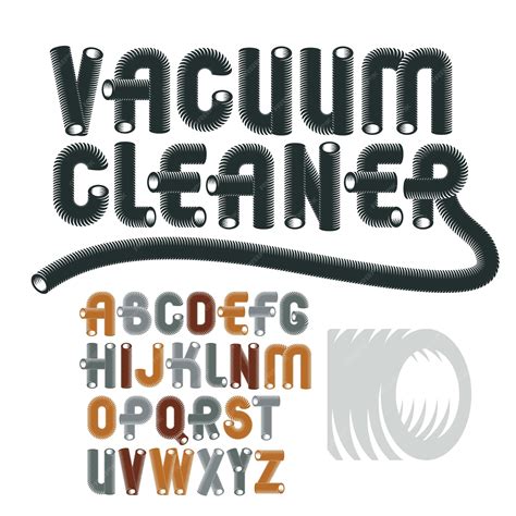 멋진 벡터 대문자 영어 알파벳 문자 Abc 격리 집합입니다 트렌디한 둥근 글꼴 A에서 Z까지의 스크립트는 포스터 생성에 사용할 수 있습니다 입체 진공 파이프 스타일을