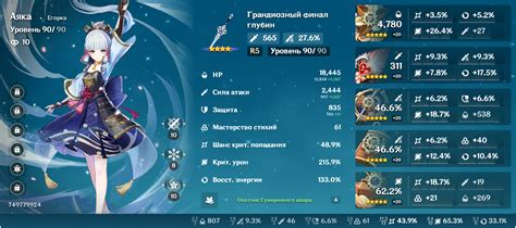 Фриз пачка аяки Genshin Impact Hoyolab