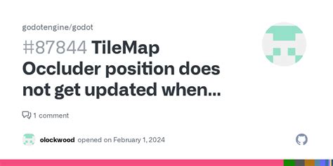 Tilemap Occluder Position Does Not Get Updated When Moving The Tilemap