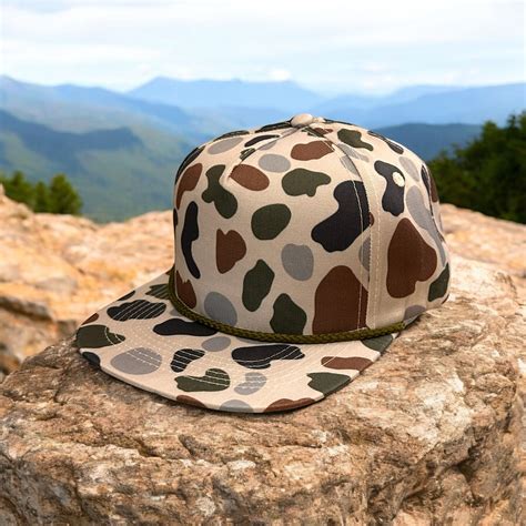 Pueblo Creeper Duck Camo Rope Hat Blank Von Burton Supply