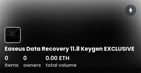 Easeus Data Recovery 11 8 Keygen Exclusive Collection Opensea