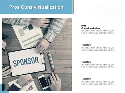 Pros Cons Virtualization Ppt Powerpoint Presentation Styles Clipart Images Cpb Presentation