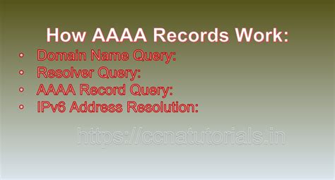 IPv6 DNS CCNA TUTORIALS