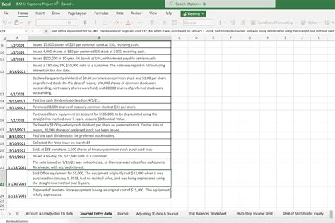 Solved Excel BA Capstone Project ² Saved File Hame Chegg com