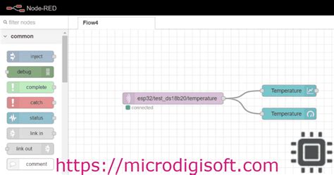 Mastering Iot Ds18b20 Sensor Esp32 Mqtt And Node Red Integration