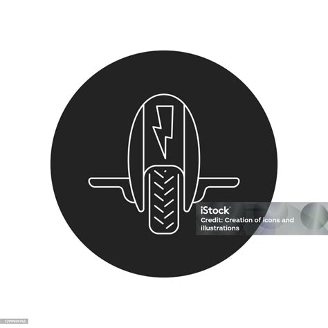 전기 모노 휠 블랙 글리프 아이콘 도시 교통 임대 웹 모바일 앱 프로모션을 위한 픽토그램 Ui Ux 디자인 요소입니다 개념에