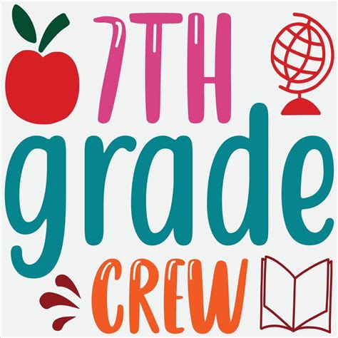 7th Grade Crew 13486297 Vector Art At Vecteezy