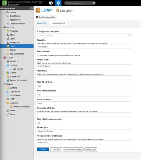 Sonatype Nexus Ldap Config With Foxpass