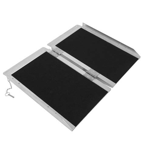 Cciyu Ramp 2 Ft Aluminum Multifold Wheelchair Ramp With 600lbs Max Load