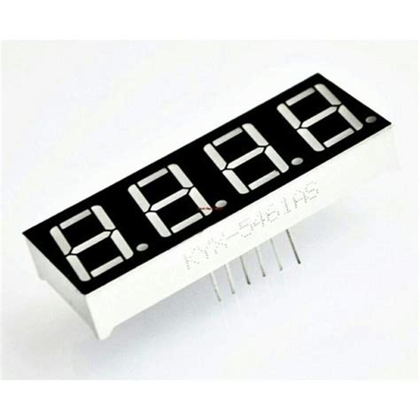 4 Digit 7 Segment Display 056 Common Cathode 3 Digit Led Display Digital Tube Compatible With