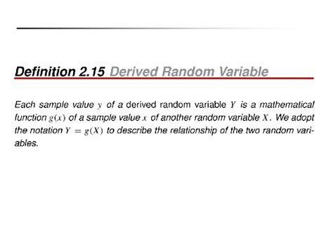 Lecture 6 Discrete Random Variables Definition And Probability