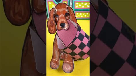 Коты такие собаки 😼🐶 Схемы бумажных питомцев на нашем сайте Moducknet Youtube