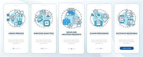 Examples Of Blue Onboarding Mobile App Screen Featuring Biobased