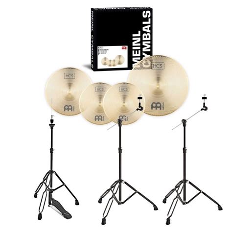 meinl practice hcs set and stands at gear4music