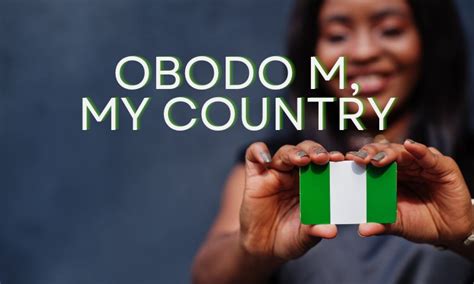 Obodo M My Country Girls Write Now