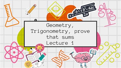 Geometry Trigonometry Lecture 1 Youtube